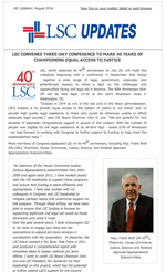 LSC Updates | LSC - Legal Services Corporation: America's Partner for ...