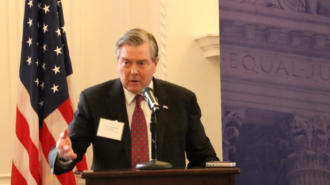 LSC Board Member Frank X. Neuner speaks at VTF NYC event 2019 | LSC ...
