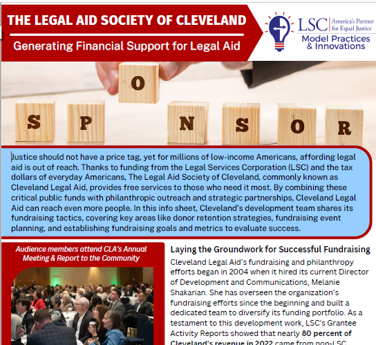 Model Practices & Innovations | LSC - Legal Services Corporation ...